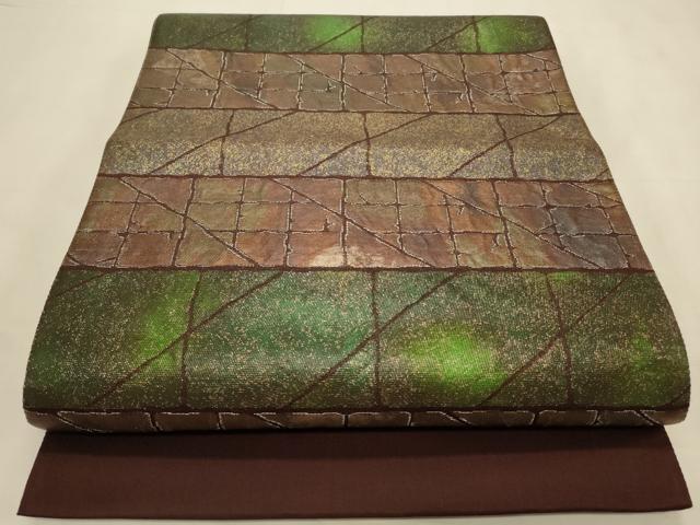 ■■■　サイズ　■■■ 長さ 390cm 幅 31cm程 ■■■　商品詳細　■■■ 【正絹・芯なし】 詳細に関しましては、画像をご確認ください。 大変上質な逸品になります。 お安く出品致しますので、是非この機会にいかがでしょうか？ ■■■　...