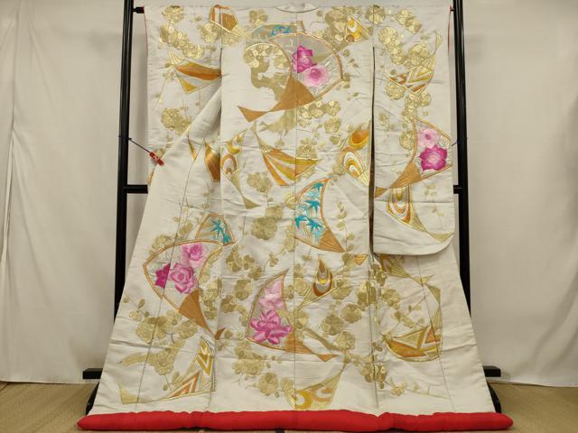 ■■■　サイズ　■■■ 身丈 180cm（肩から） 裄丈 64.5cm 袖丈 104cm　縫込み 3cm 袖幅 32cm 前幅 26cm 後幅 31cm 着物縫いこみ 内揚げ 0cm 裄 お袖側 約2cm　身頃側 約2cm ■■■　商品詳細...