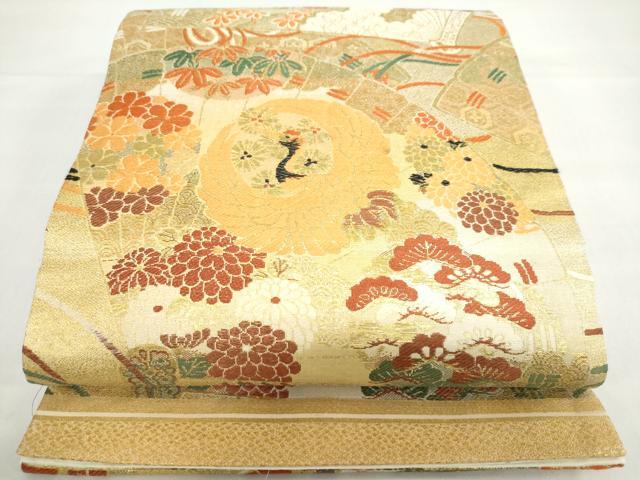 ■■■　サイズ　■■■ 長さ 422cm 幅 29cm程 ■■■　商品詳細　■■■ 【正絹】 詳細に関しましては、画像をご確認ください。 大変上質な逸品になります。 お安く出品致しますので、是非この機会にいかがでしょうか？ ■■■　注意事項...