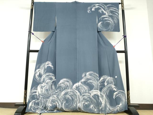 ■■■　サイズ　■■■ 身丈 165.5cm（肩から） 裄丈 65.5cm 袖丈 49cm　縫込み 5cm 袖幅 33.5cm 前幅 25.5cm 後幅 30.5cm 着物縫いこみ 内揚げ 4cm 裄 お袖側 約2cm　身頃側 約3cm ■...