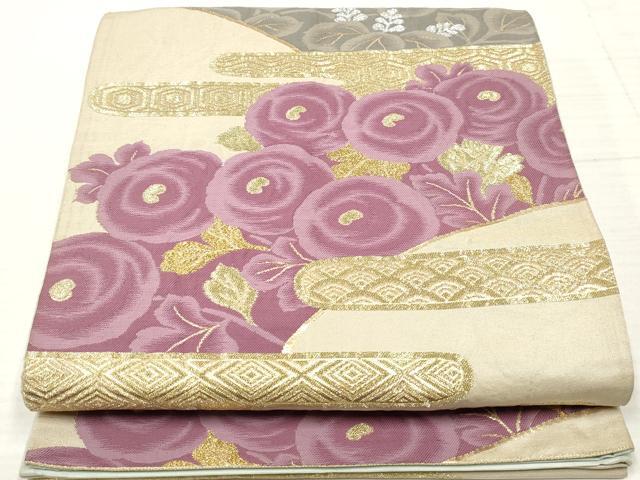 ■■■　サイズ　■■■ 長さ 404cm 幅 29.5cm程 ■■■　商品詳細　■■■ 【正絹・芯なし】 詳細に関しましては、画像をご確認ください。 大変上質な逸品になります。 お安く出品致しますので、是非この機会にいかがでしょうか？ ※手...