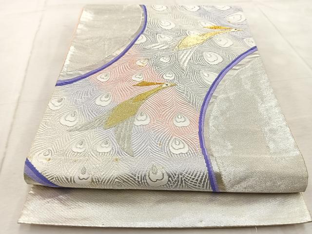 ■■■　サイズ　■■■ 長さ 436cm 幅 30.5cm程 ■■■　商品詳細　■■■ 【正絹・芯なし】 詳細に関しましては、画像をご確認ください。 大変上質な逸品になります。 お安く出品致しますので、是非この機会にいかがでしょうか？ ■■...