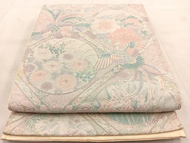 ■■■　サイズ　■■■ 長さ 420cm 幅 30cm程 ■■■　商品詳細　■■■ 【正絹・芯なし】 詳細に関しましては、画像をご確認ください。 大変上質な逸品になります。 お安く出品致しますので、是非この機会にいかがでしょうか？ ■■■　...