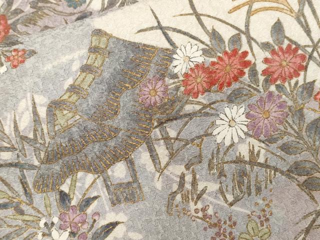 ■■■　サイズ　■■■ 身丈 164cm（肩から） 裄丈 67cm 袖丈 47cm　縫込み 7cm 袖幅 35cm 前幅 24cm 後幅 29cm 着物縫いこみ 内揚げ 7cm 裄 お袖側 約1cm　身頃側 約2cm ■■■　商品詳細　■■...