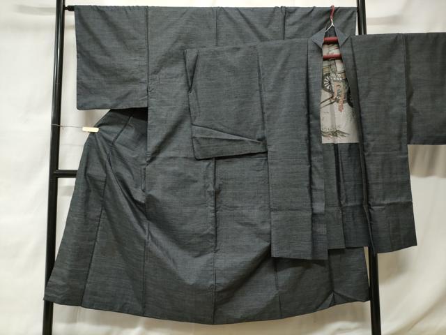■■■　サイズ　■■■ 【着物】 身丈 144cm（肩から） 裄丈 66cm 袖丈 48cm　縫込み 0cm 袖幅 33cm 前幅 26cm 後幅 30cm 着物縫いこみ 内揚げ 0cm 裄 お袖側 約2cm　身頃側 約0cm 【羽織】 身...