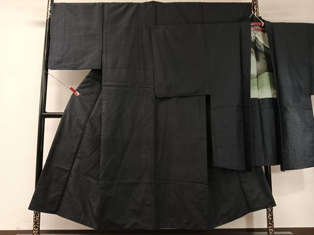 ■■■　サイズ　■■■ 【着物】 身丈 148cm（肩から） 裄丈 69cm 袖丈 49cm　縫込み 4cm 袖幅 35cm 前幅 29cm 後幅 33.5cm 着物縫いこみ 内揚げ 5cm 裄 お袖側 約1cm　身頃側 約0cm 【羽織】...