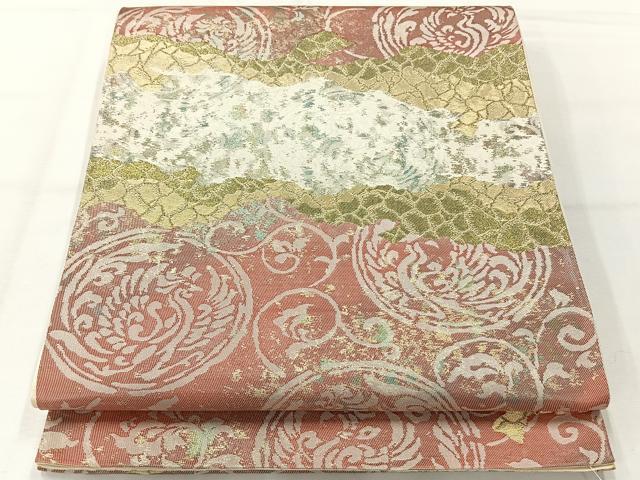 ■■■　サイズ　■■■ 長さ 424cm 幅 30cm程 ■■■　商品詳細　■■■ 【正絹・芯なし】 詳細に関しましては、画像をご確認ください。 大変上質な逸品になります。 お安く出品致しますので、是非この機会にいかがでしょうか？ ※汚れ等...