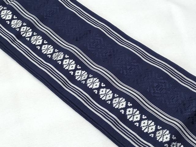 ■■■　サイズ　■■■ 長さ 412cm 幅 10cm程 ■■■　商品詳細　■■■ 【正絹】 詳細に関しましては、画像をご確認ください。 本場筑前博多織は、 福岡県福岡市博多区やその周辺で生産される絹織物です。 仏具のひとつである独鈷、華皿...