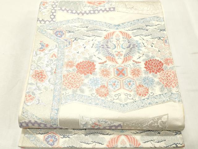 ■■■　サイズ　■■■ 長さ 434cm 幅 30.5cm程 ■■■　商品詳細　■■■ 【正絹】 詳細に関しましては、画像をご確認ください。 大変上質な逸品になります。 お安く出品致しますので、是非この機会にいかがでしょうか？ ■■■　注意...