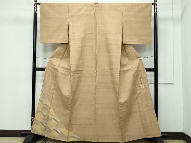 ■■■　サイズ　■■■ 身丈 162cm（肩から） 裄丈 65cm 袖丈 49cm　 縫込み 2.5cm 袖幅 32cm 前幅 26.5cm 後幅 31cm 着物縫いこみ 内揚げ 0cm 裄 お袖側 約 2cm　身頃側 約 0cm ■■■　...