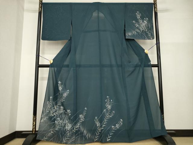 ■■■　サイズ　■■■ 身丈 164cm（肩から） 裄丈 67cm 袖丈 49cm　縫込み 4cm 袖幅 34cm 前幅 25cm 後幅 30.5cm 着物縫いこみ 内揚げ 3cm 裄 お袖側 約1.5cm　身頃側 約1.5cm ■■■　商...