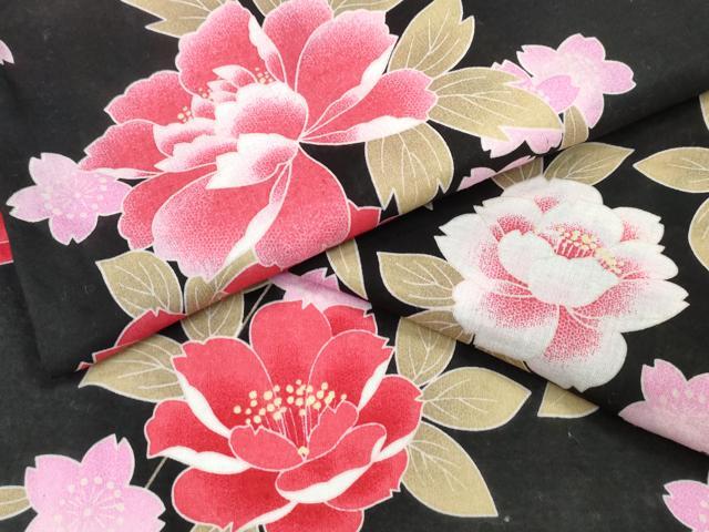 ■■■　サイズ　■■■ 身丈 165.5cm（肩から） 裄丈 64.5cm 袖丈 48cm　縫込み 0cm 袖幅 33cm 前幅 23cm 後幅 29cm 着物縫いこみ 内揚げ 0cm 裄 お袖側 約2cm　身頃側 約0cm ■■■　商品詳...