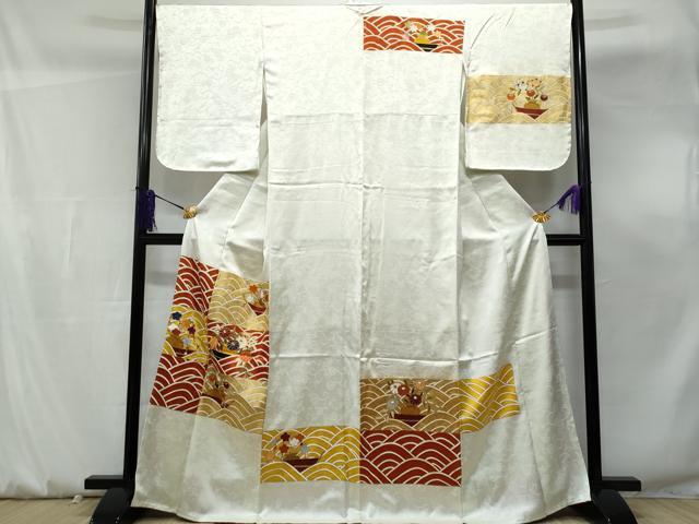 ■■■　サイズ　■■■ 身丈 166.5cm（肩から） 裄丈 69cm 袖丈 56cm　縫込み 5.5cm 袖幅 35cm 前幅 24.5cm 後幅 30.5cm 着物縫いこみ 内揚げ 0cm 裄 お袖側 約1cm　身頃側 約1cm ■■■...