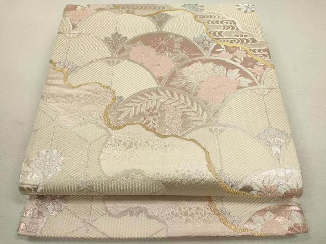 ■■■　サイズ　■■■ 長さ 428cm 幅 30.5cm程 ■■■　商品詳細　■■■ 【正絹】 詳細に関しましては、画像をご確認ください。 大変上質な逸品になります。 お安く出品致しますので、是非この機会にいかがでしょうか？ ■■■　注意...