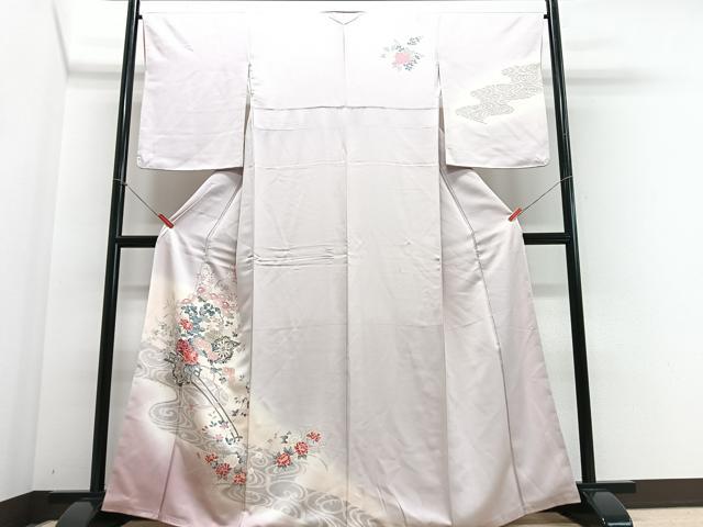 ■■■　サイズ　■■■ 身丈 163cm（肩から） 裄丈 65.5cm 袖丈 55cm　縫込み 2.5cm 袖幅 33cm 前幅 24.5cm 後幅 29.5cm 着物縫いこみ 内揚げ 4cm 裄 お袖側 約3cm　身頃側 約1cm ■■■...