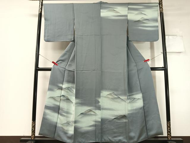 ■■■　サイズ　■■■ 身丈 155cm（肩から） 裄丈 66cm 袖丈 47cm　縫込み 0cm 袖幅 35cm 前幅 23cm 後幅 28.5cm 着物縫いこみ 内揚げ 2cm 裄 お袖側 約0cm　身頃側 約3cm ■■■　商品詳細　...