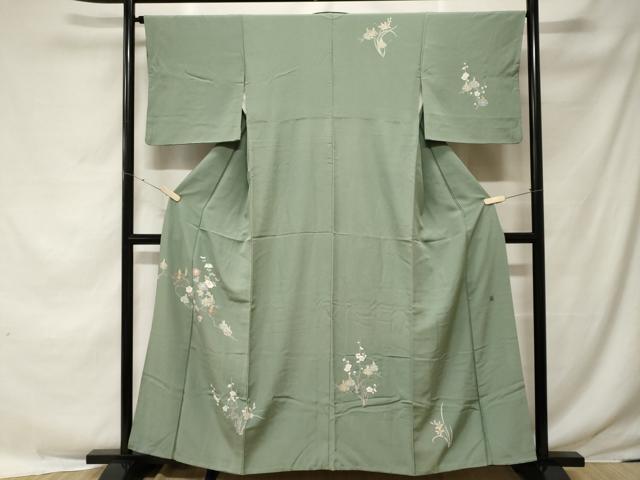 ■■■　サイズ　■■■ 身丈 158.5cm（肩から） 裄丈 66cm 袖丈 45cm　縫込み 2cm 袖幅 35cm 前幅 24cm 後幅 30cm 着物縫いこみ 内揚げ 6cm 裄 お袖側 約1cm　身頃側 約1cm ■■■　商品詳細　...