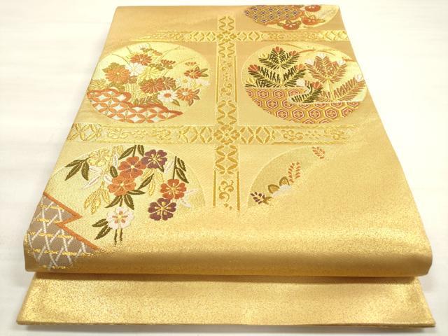 ■■■　サイズ　■■■ 長さ 440cm 幅 30.5cm程 ■■■　商品詳細　■■■ 【正絹】 詳細に関しましては、画像をご確認ください。 大変上質な逸品になります。 お安く出品致しますので、是非この機会にいかがでしょうか？ ※汚れ等に関...
