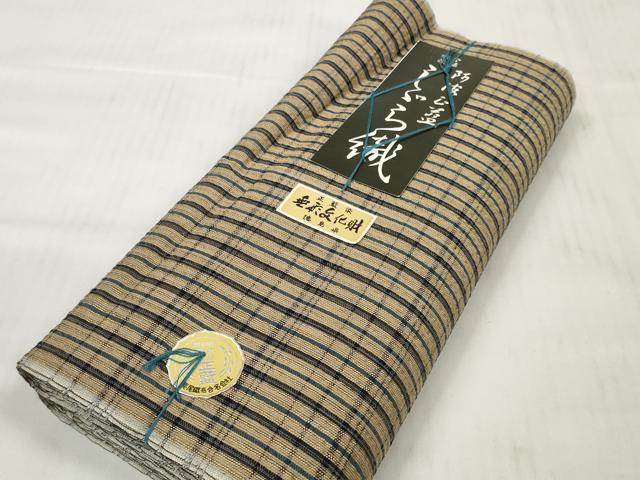 ■■■　サイズ　■■■ 長さ　　着尺分あり 幅　　　約36.5cm ■■■　商品詳細　■■■ 【綿・未使用】 状態は特に目立ったシミ汚れなどもなく大変良い状態です。 徳島県の伝統的な綿織物で、 国によって伝統的工芸品に指定されている阿波しじ...