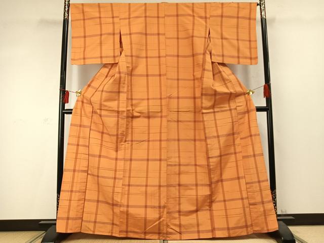 ■■■　サイズ　■■■ 身丈 165cm（肩から） 裄丈 67cm 袖丈 47cm　縫込み 2cm 袖幅 33cm 前幅 25.5cm 後幅 30cm 着物縫いこみ 内揚げ 0cm 裄 お袖側 約1cm　身頃側 約0cm ■■■　商品詳細　...