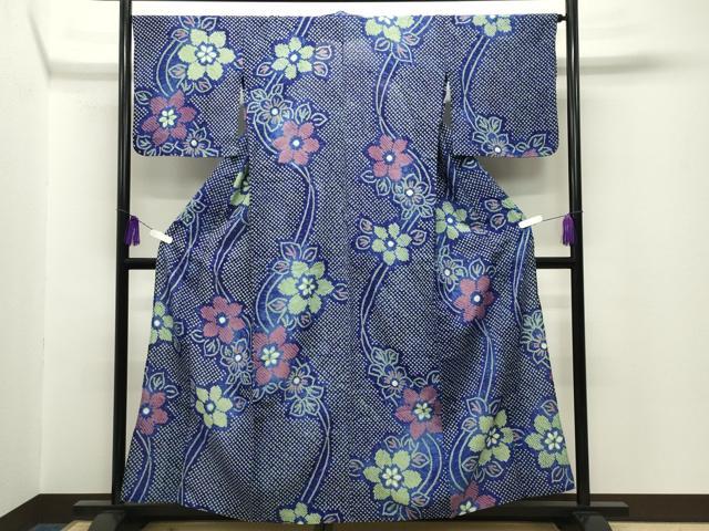 ■■■　サイズ　■■■ 身丈 159cm（肩から） 裄丈 66.5cm 袖丈 46cm　縫込み 2.5cm 袖幅 35cm 前幅 25cm 後幅 31cm 着物縫いこみ 内揚げ 0cm 裄 お袖側 約2cm　身頃側 約3cm ■■■　商品詳...
