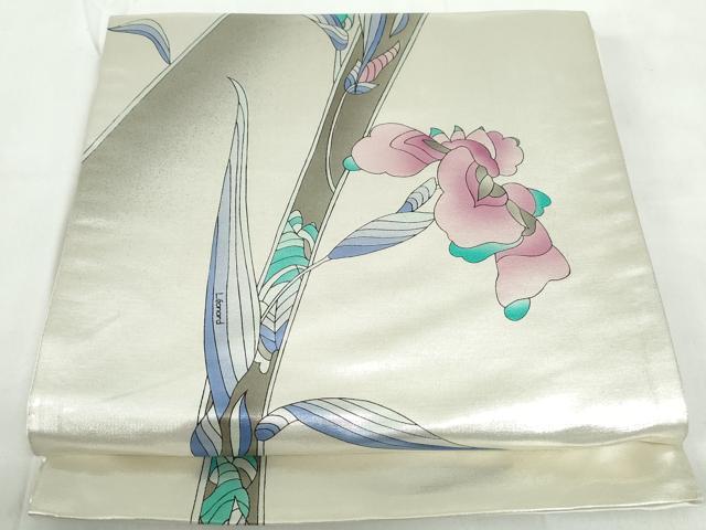 ■■■　サイズ　■■■ 長さ 436cm 幅 30.5cm程 ■■■　商品詳細　■■■ 【正絹・芯なし】 詳細に関しましては、画像をご確認ください。 大変上質な逸品になります。 お安く出品致しますので、是非この機会にいかがでしょうか？ ※た...