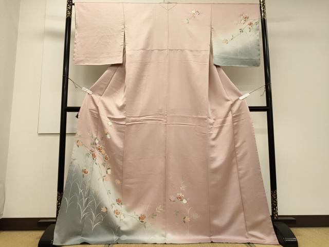 ■■■　サイズ　■■■ 身丈 171cm（肩から） 裄丈 67cm 袖丈 47cm　縫込み 4cm 袖幅 35cm 前幅 24cm 後幅 29cm 着物縫いこみ 内揚げ 0cm 裄 お袖側 約1.5cm　身頃側 約2cm ■■■　商品詳細　...