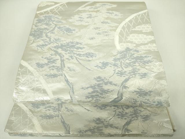 ■■■　サイズ　■■■ 長さ 426cm 幅 31cm程 ■■■　商品詳細　■■■ 【正絹・芯なし】 詳細に関しましては、画像をご確認ください。 大変上質な逸品になります。 お安く出品致しますので、是非この機会にいかがでしょうか？ ※汚れ等...