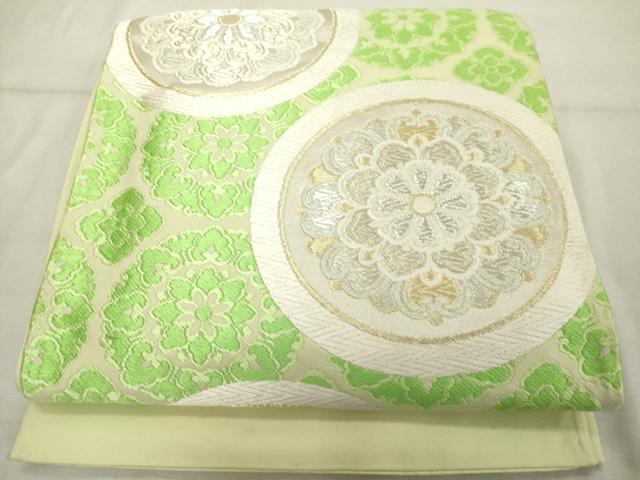 ■■■　サイズ　■■■ 長さ 436cm 幅 30.5cm程 ■■■　商品詳細　■■■ 【正絹・芯なし】 詳細に関しましては、画像をご確認ください。 大変上質な逸品になります。 お安く出品致しますので、是非この機会にいかがでしょうか？ ※汚...