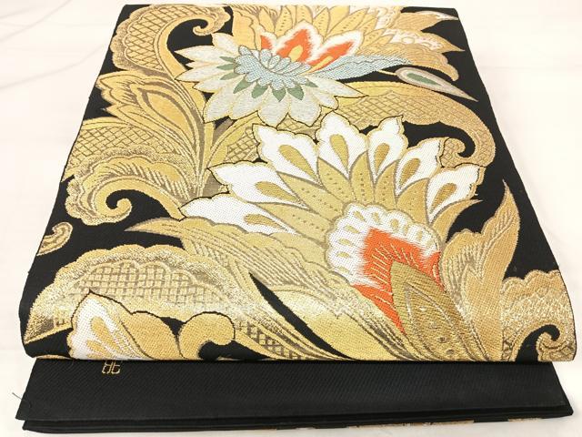 ■■■　サイズ　■■■ 長さ 406cm 幅 31cm程 ■■■　商品詳細　■■■ 【正絹】 詳細に関しましては、画像をご確認ください。 大変上質な逸品になります。 お安く出品致しますので、是非この機会にいかがでしょうか？ ■■■　注意事項...