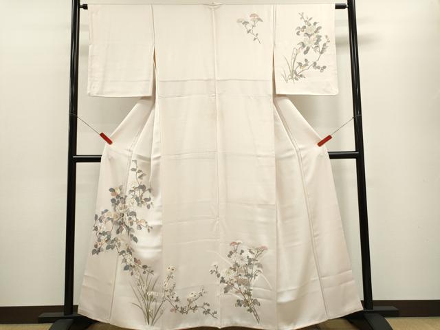 ■■■　サイズ　■■■ 身丈 157.5cm（肩から） 裄丈 63cm 袖丈 48cm　縫込み 5.5cm 袖幅 31.5cm 前幅 26cm 後幅 28.5cm 着物縫いこみ 内揚げ 6cm 裄 お袖側 約0.5cm　身頃側 約2.5cm...