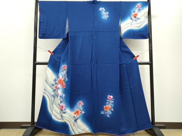 ■■■　サイズ　■■■ 身丈 159cm（肩から） 裄丈 69cm 袖丈 47.5cm　縫込み 3.5cm 袖幅 34cm 前幅 24.5cm 後幅 30.5cm 着物縫いこみ 内揚げ 5.5cm 裄 お袖側 約0.5cm　身頃側 約1cm...