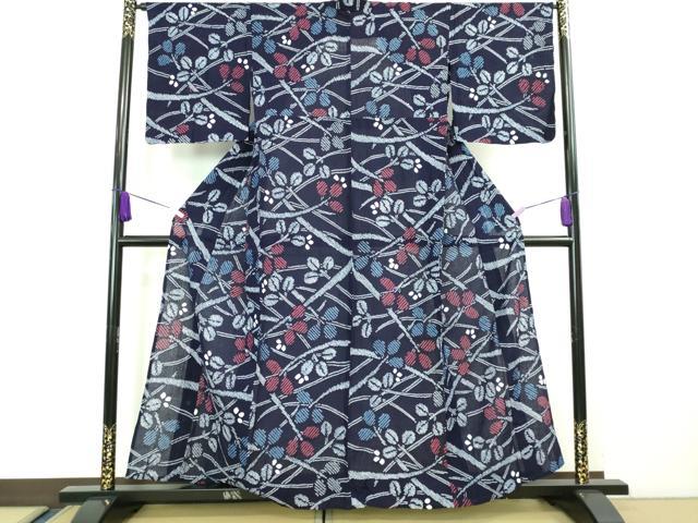 ■■■　サイズ　■■■ 身丈 157.5cm（肩から） 裄丈 66.5cm 袖丈 46.5cm　縫込み 4.5cm 袖幅 33.5cm 前幅 25.5cm 後幅 31cm 着物縫いこみ 内揚げ 0cm 裄 お袖側 約 1cm　身頃側 約 0...