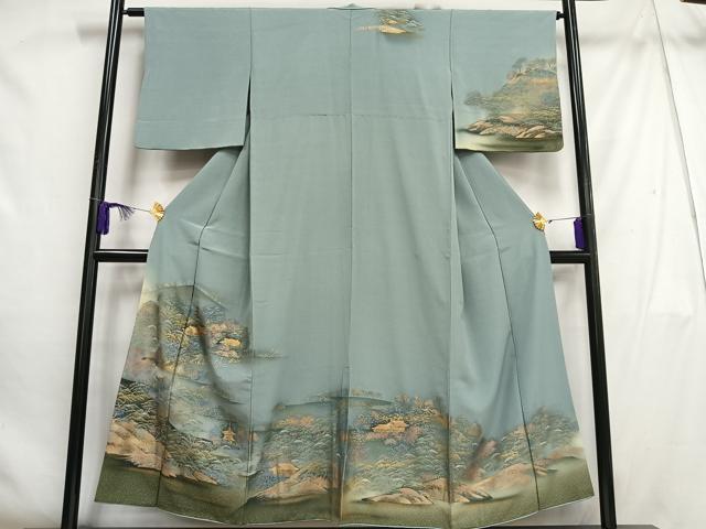 ■■■　サイズ　■■■ 身丈 151cm（肩から） 裄丈 63cm 袖丈 47cm　縫込み 6cm 袖幅 32cm 前幅 25cm 後幅 31cm 着物縫いこみ 内揚げ 11cm 裄 お袖側 約3cm　身頃側 約4cm ■■■　商品詳細　■...