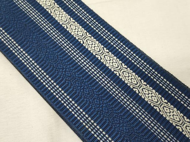 ■■■　サイズ　■■■ 長さ 412cm 幅 9cm程 ■■■　商品詳細　■■■ 【交織】 詳細に関しましては、画像をご確認ください。 本場筑前博多織は、 福岡県福岡市博多区やその周辺で生産される絹織物です。 仏具のひとつである独鈷、華皿を...