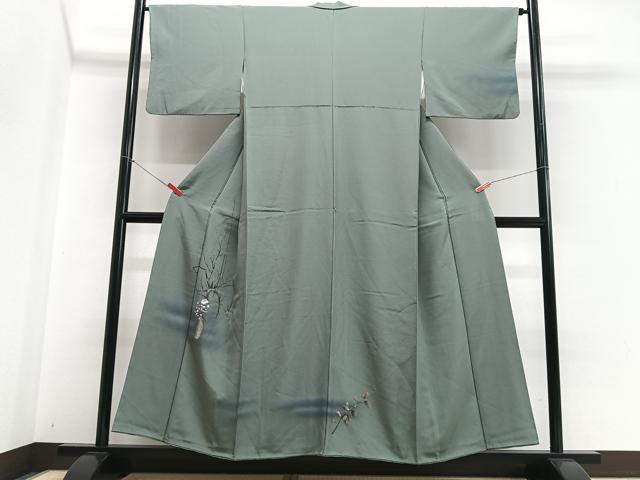 ■■■　サイズ　■■■ 身丈 153cm（肩から） 裄丈 64cm 袖丈 42cm　縫込み 7cm 袖幅 32.5cm 前幅 23.5cm 後幅 30cm 着物縫いこみ 内揚げ 5.5cm 裄 お袖側 約3.5cm　身頃側 約2cm ■■■...