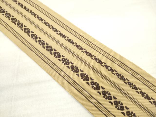 ■■■　サイズ　■■■ 長さ 388cm 幅 9.5cm程 ■■■　商品詳細　■■■ 【綿】 詳細に関しましては、画像をご確認ください。 お安く出品致しますので、是非この機会にいかがでしょうか？ ※両側未かがりですが着用には問題ありません。...