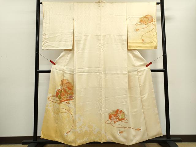 ■■■　サイズ　■■■ 身丈 153.5cm（肩から） 裄丈 65.5cm 袖丈 54.5cm　縫込み 6.5cm 袖幅 34cm 前幅 24cm 後幅 28.5cm 着物縫いこみ 内揚げ 2cm 裄 お袖側 約2cm　身頃側 約3.5cm...