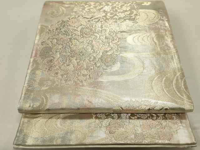 ■■■　サイズ　■■■ 長さ 428cm 幅 30.5cm程 ■■■　商品詳細　■■■ 【正絹】 詳細に関しましては、画像をご確認ください。 大変上質な逸品になります。 お安く出品致しますので、是非この機会にいかがでしょうか？ ■■■　注意...