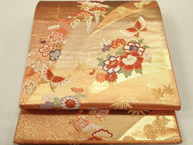 ■■■　サイズ　■■■ 長さ 444cm 幅 31cm程 ■■■　商品詳細　■■■ 【正絹】 詳細に関しましては、画像をご確認ください。 大変上質な逸品になります。 お安く出品致しますので、是非この機会にいかがでしょうか？ ■■■　注意事項...
