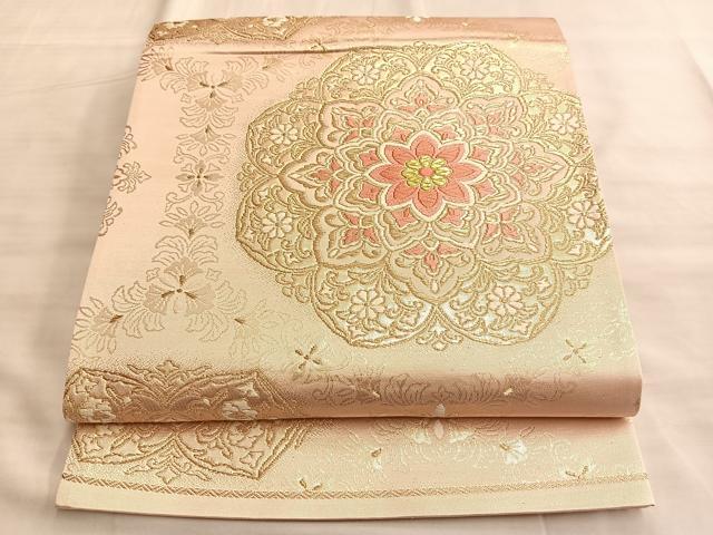 ■■■　サイズ　■■■ 長さ 424cm 幅 30.5cm程 ■■■　商品詳細　■■■ 【正絹】 詳細に関しましては、画像をご確認ください。 大変上質な逸品になります。 お安く出品致しますので、是非この機会にいかがでしょうか？※汚れ等に関し...