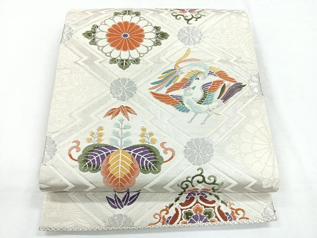 ■■■　サイズ　■■■ 長さ 428cm 幅 30.5cm程 ■■■　商品詳細　■■■ 【正絹・芯なし】 詳細に関しましては、画像をご確認ください。 大変上質な逸品になります。 お安く出品致しますので、是非この機会にいかがでしょうか？ ※汚...