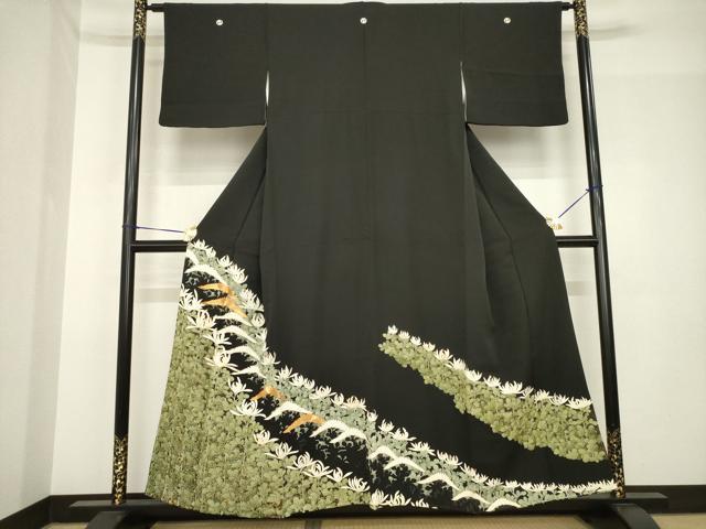 ■■■　サイズ　■■■ 身丈 155cm（肩から） 裄丈 62cm 袖丈 44cm　縫込み 8cm 袖幅 32cm 前幅 24cm 後幅 30cm 着物縫いこみ 内揚げ 7cm 裄 お袖側 約2cm　身頃側 約4cm ■■■　商品詳細　■■...