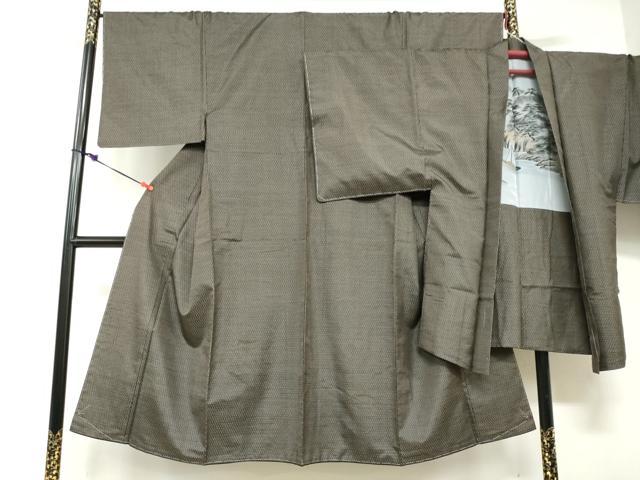 ■■■　サイズ　■■■ 【着物】 身丈 141cm（肩から） 裄丈 68.5cm 袖丈 49.5cm　縫込み 4cm 袖幅 34.5cm 前幅 25cm 後幅 31cm 着物縫いこみ 内揚げ 7cm 裄 お袖側 約1cm　身頃側 約1cm ...
