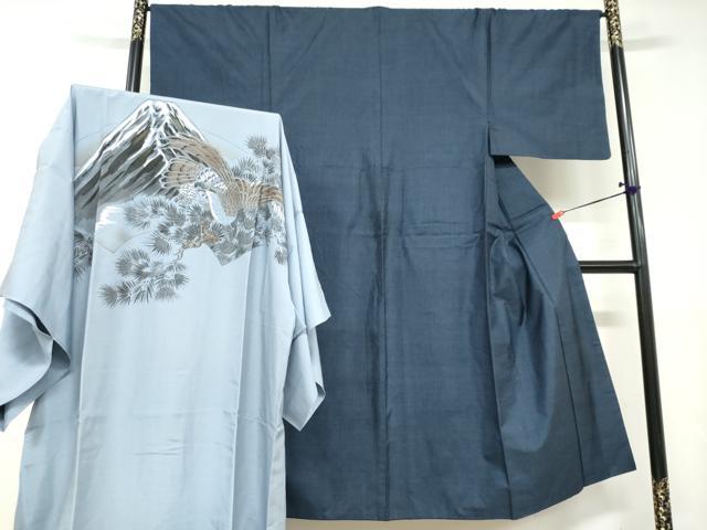 ■■■　サイズ　■■■ 【着物】 身丈 140.5cm（肩から） 裄丈 68cm 袖丈 49cm　縫込み 5cm 袖幅 35cm 前幅 25cm 後幅 30.5cm 着物縫いこみ 内揚げ 11cm 裄 お袖側 約1cm　身頃側 約2cm 【...