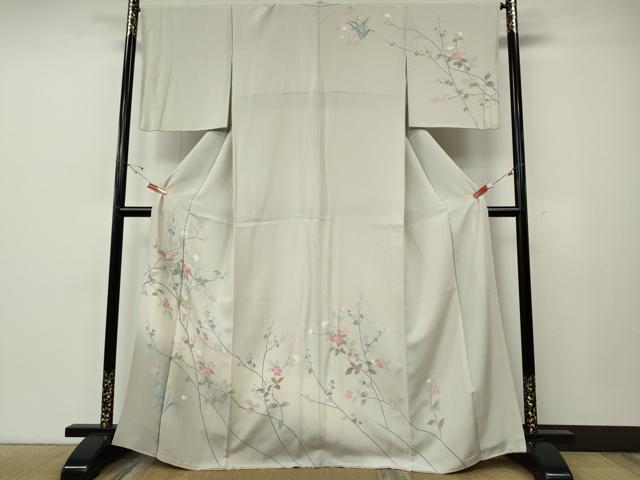 ■■■　サイズ　■■■ 身丈 165cm（肩から） 裄丈 66cm 袖丈 49cm　縫込み 7cm 袖幅 33.5cm 前幅 23.5cm 後幅 30cm 着物縫いこみ 内揚げ 5cm 裄 お袖側 約2cm　身頃側 約1cm ■■■　商品詳...