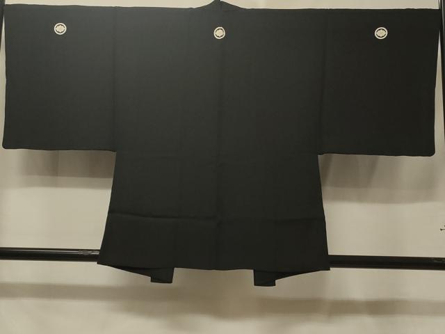 ■■■　サイズ　■■■ 身丈 79.5cm（肩から） 裄丈 68cm 袖丈 46cm　縫込み 4cm 袖幅 35cm 前幅 19cm 後幅 30.5cm 裄 お袖側 約1cm　身頃側 約1.5cm ■■■　商品詳細　■■■ 【正絹・五つ紋】...