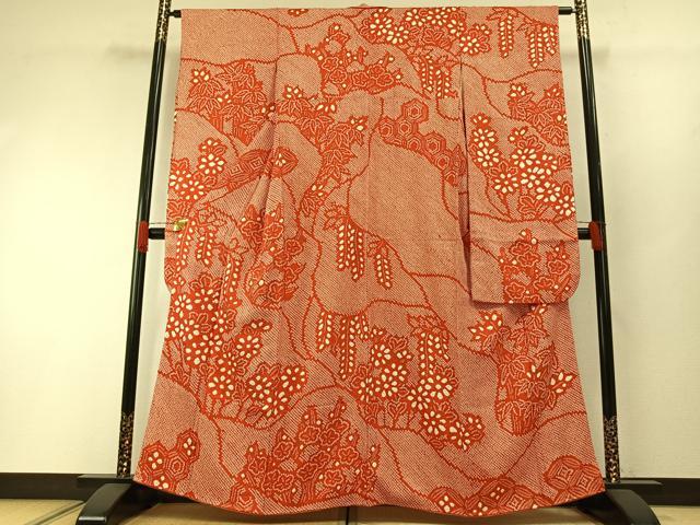■■■　サイズ　■■■ 身丈 160cm（肩から） 裄丈 63cm 袖丈 100cm　縫込み 3cm 袖幅 32cm 前幅 24cm 後幅 30cm 着物縫いこみ 内揚げ 4cm 裄 お袖側 約2cm　身頃側 約4cm ■■■　商品詳細　■...