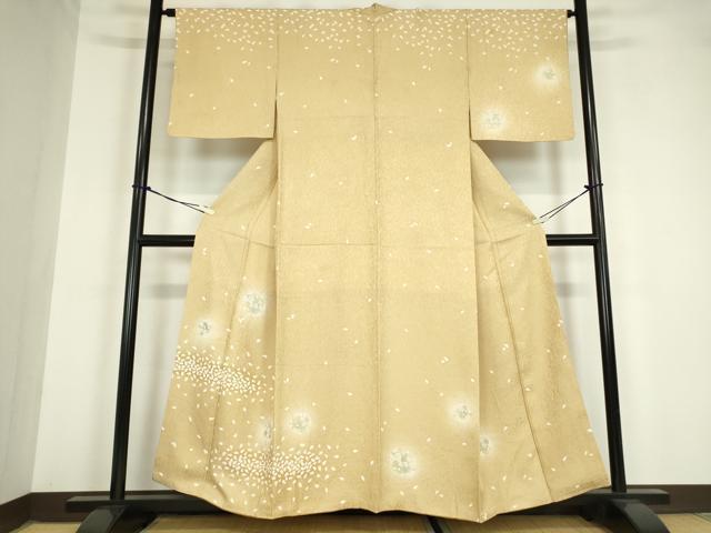 ■■■　サイズ　■■■ 身丈 153cm（肩から） 裄丈 65.5cm 袖丈 46cm　縫込み 5.5cm 袖幅 33cm 前幅 24cm 後幅 30cm 着物縫いこみ 内揚げ 8cm 裄 お袖側 約3cm　身頃側 約3cm ■■■　商品詳...