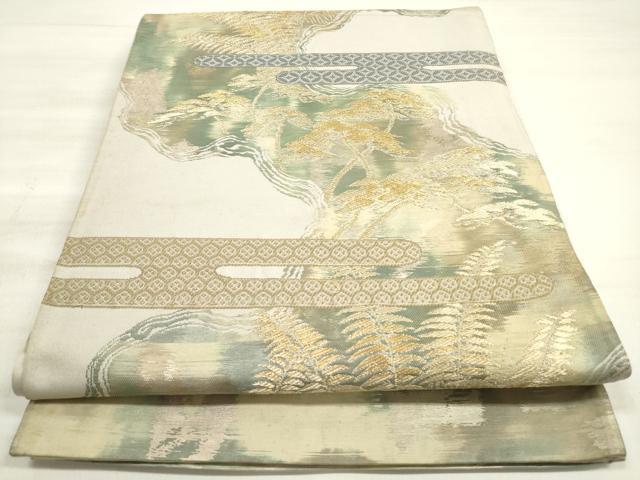 ■■■　サイズ　■■■ 長さ 400cm 幅 30cm程 ■■■　商品詳細　■■■ 【正絹・芯なし】 詳細に関しましては、画像をご確認ください。 大変上質な逸品になります。 お安く出品致しますので、是非この機会にいかがでしょうか？ ■■■　...